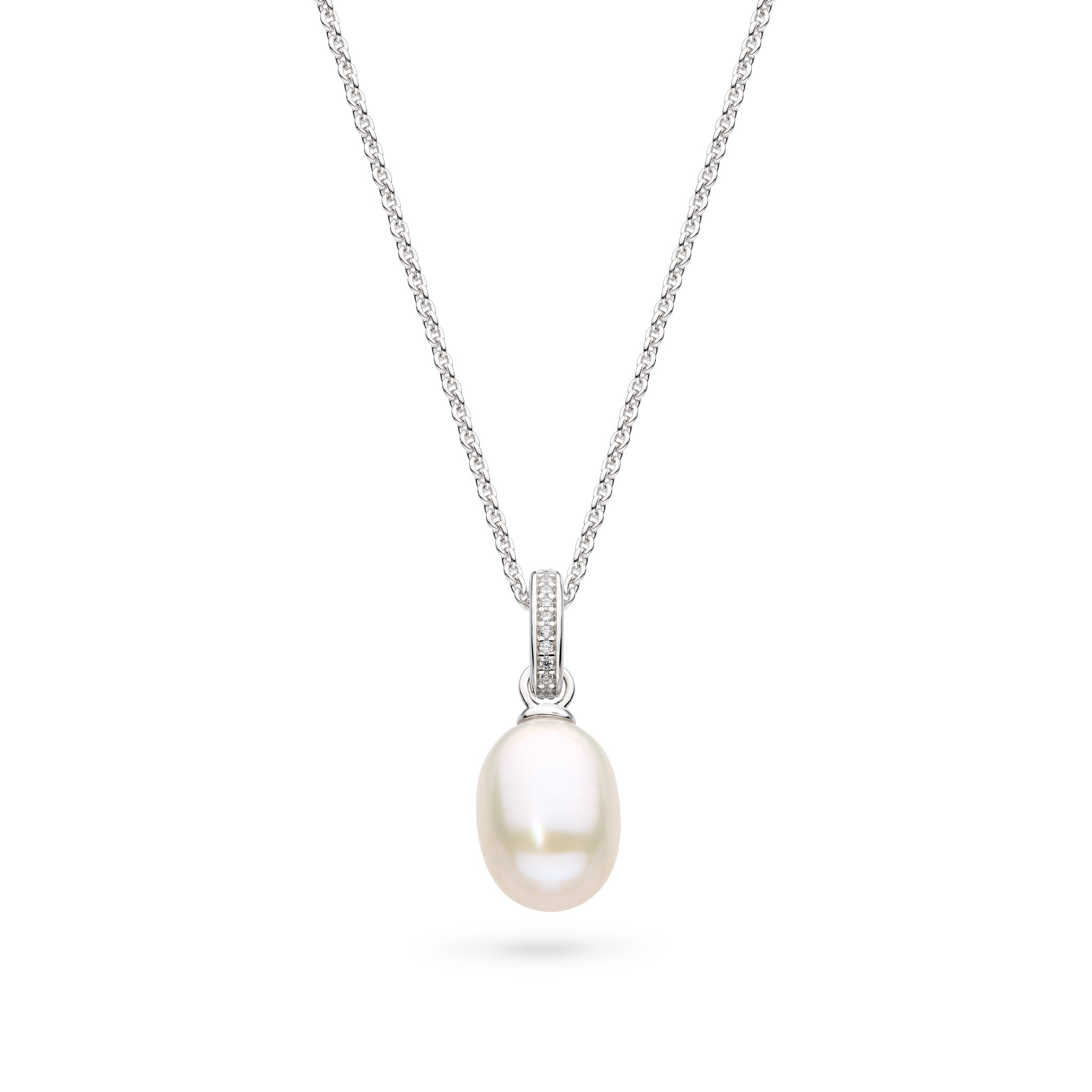 Kit Heath Revival Classic Pearl Glitz Cubic Zirconia Pendant – Rococo ...